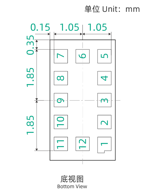 深度传感-单光子dToF传感器微型模组DTS6007M